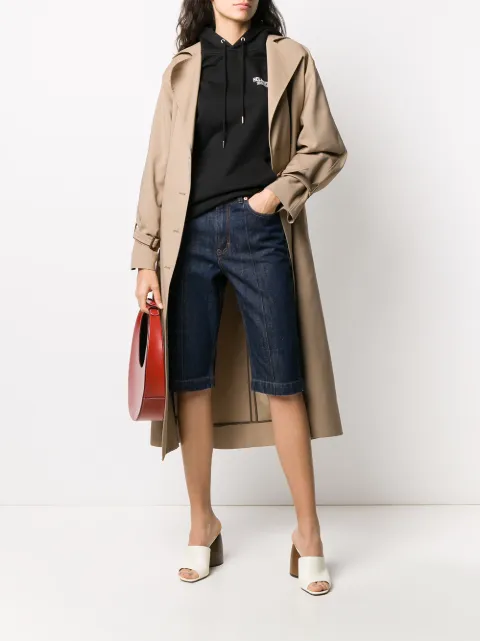 Givenchy knee-length Denim Shorts - Farfetch