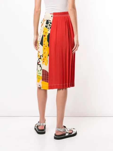 Ports 1961 Printed Midi Skirt - Farfetch