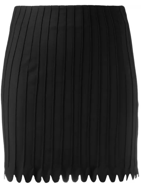 Shop Coperni ribbed-design mini skirt with Express Delivery - FARFETCH