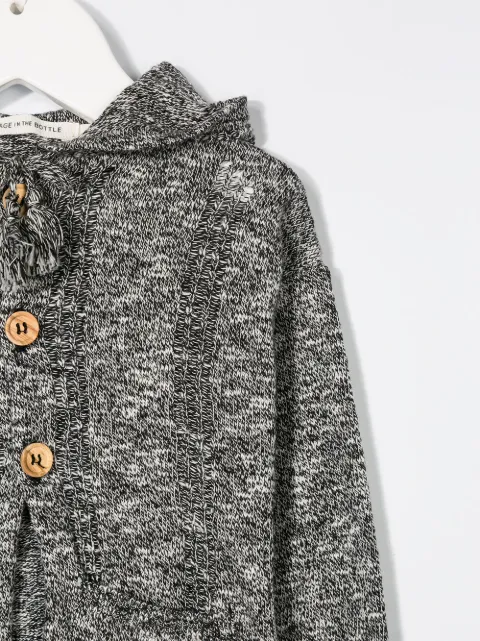 كارديغان منسوج بغطاء رأس خصم 20%