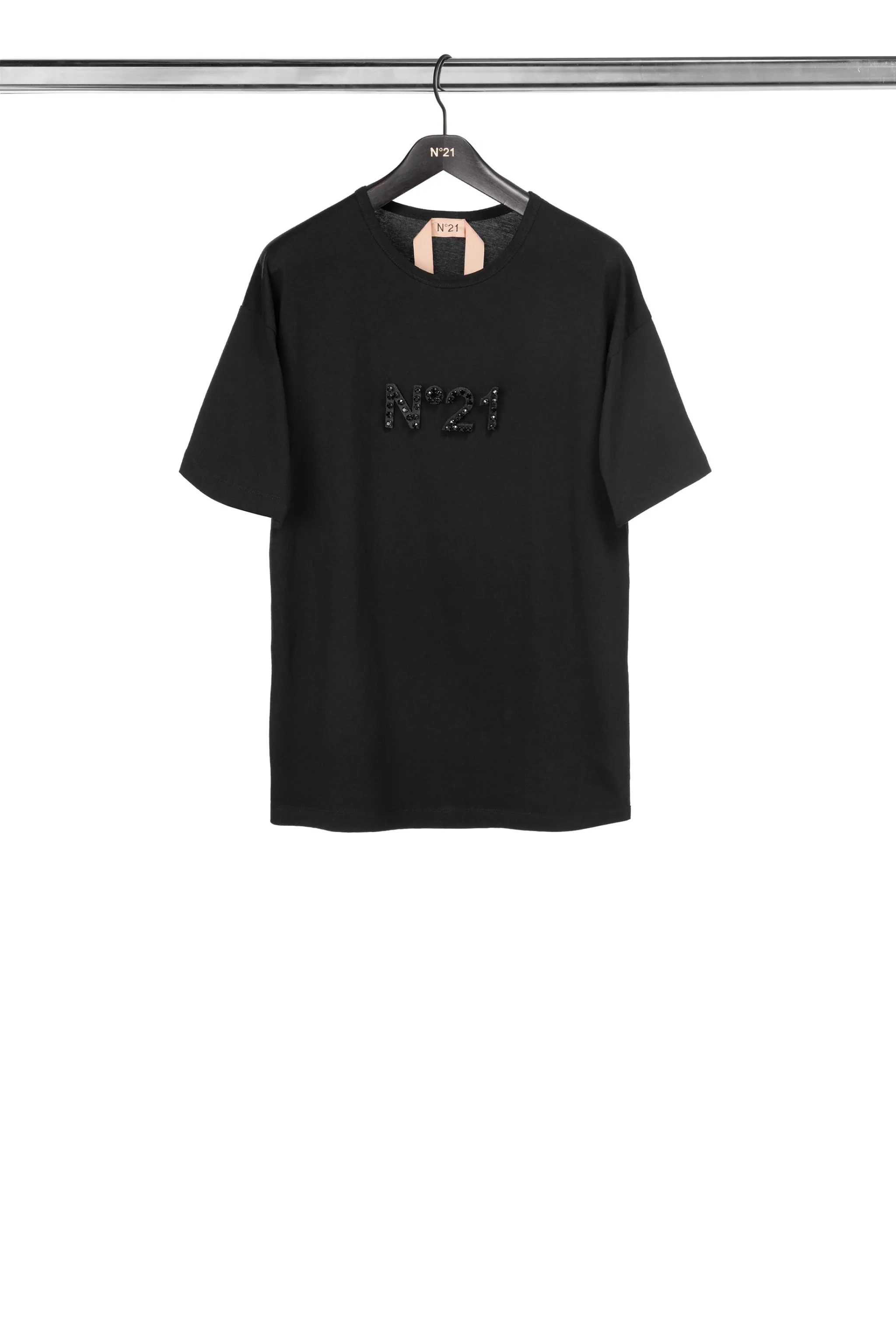 Embellished Logo T Shirt N°21 Official Online Store