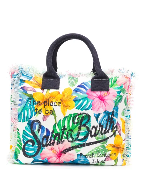 Mc2 Saint Barth Borsa Tote a Fiori - Farfetch