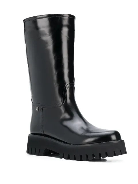 Casadei mid-calf Platform Boots - Farfetch