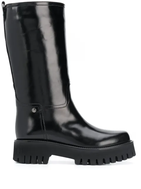 Casadei mid-calf Platform Boots - Farfetch