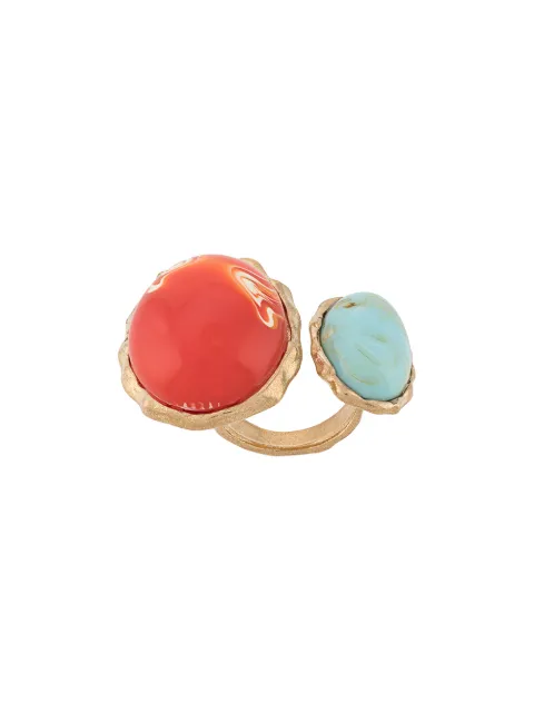 Ports 1961 Double Stone Ring - Farfetch