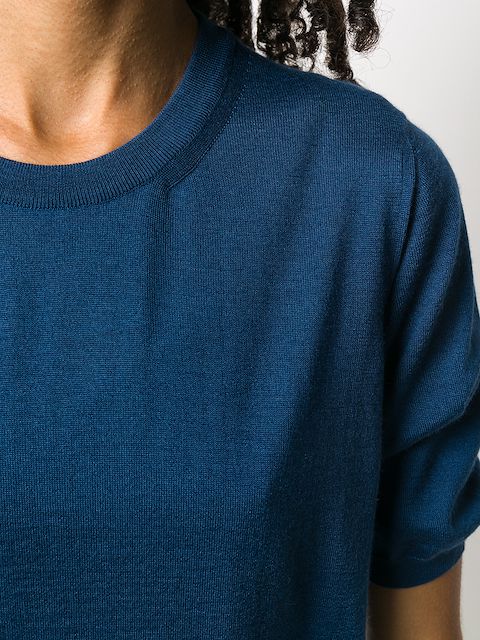 Shop blue Malo short sleeve T-shirt with Express Delivery - Farfetch