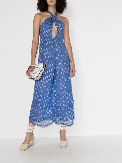 Cloe Cassandro Front cut-out Detail Jumpsuit - Farfetch