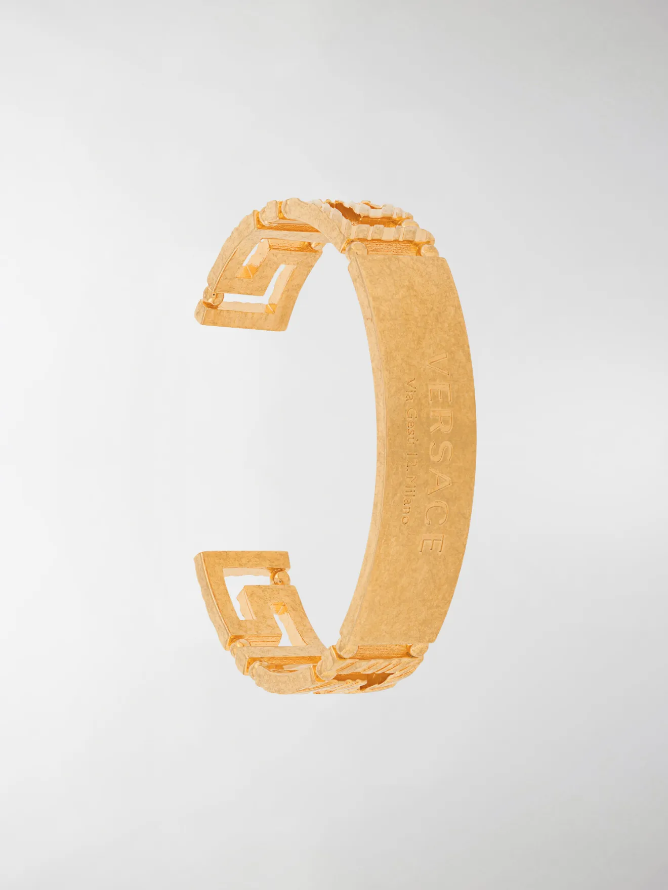 Versace Greca cuff bracelet gold | MODES
