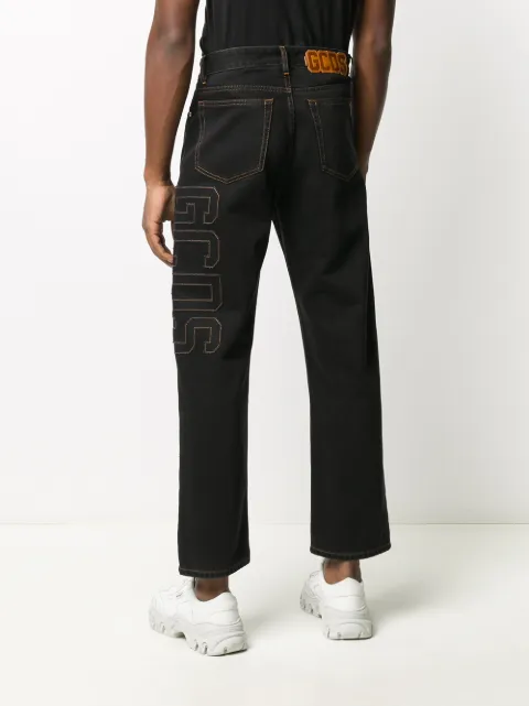 Gcds straight-leg Cropped Jeans - Farfetch