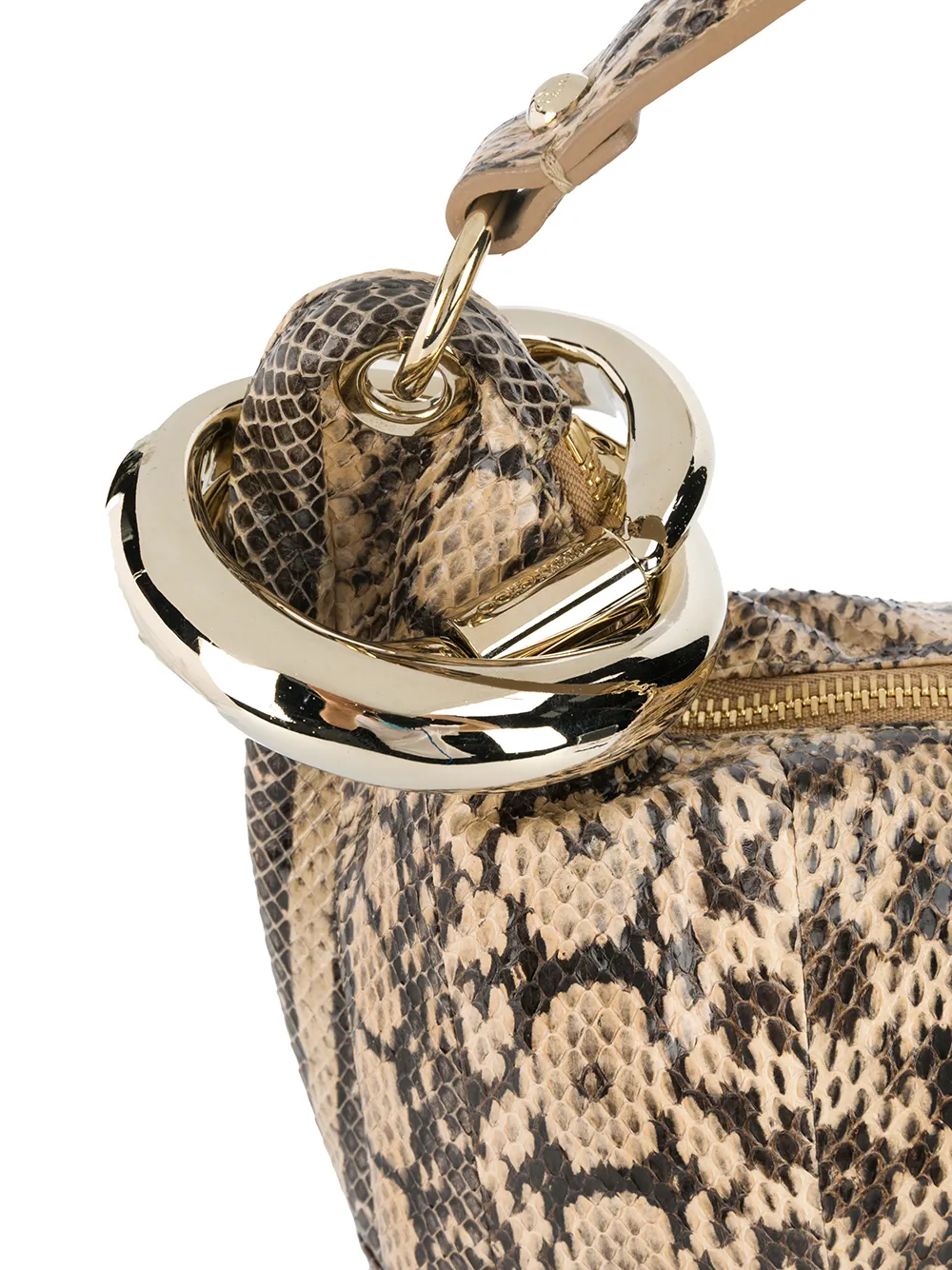 Jimmy Choo Sky python-effect Hobo Bag | Brown | FARFETCH UK