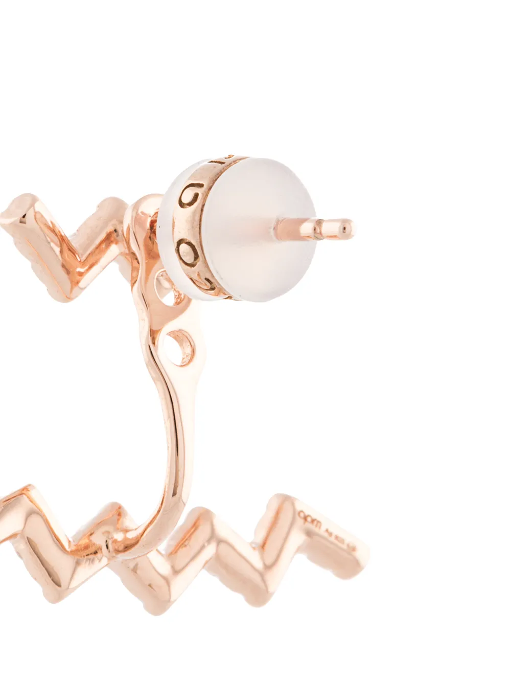 Apm Monaco Up And Down Small Underlobe Earrings Farfetch