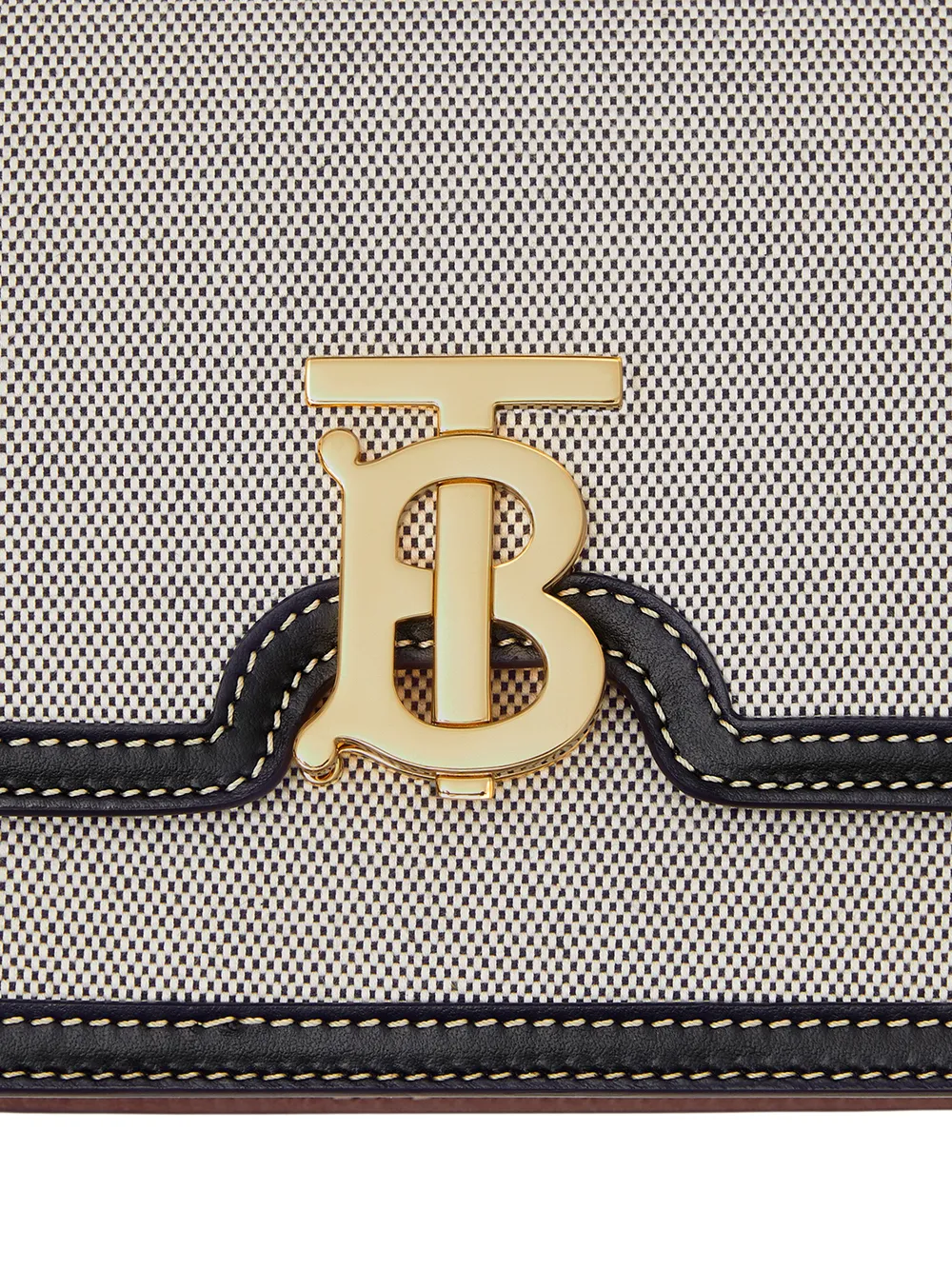 Burberry Small tri-tone TB Bag | Black | FARFETCH UK