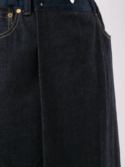 Fumito Ganryu wide-leg Cropped Jeans - Farfetch