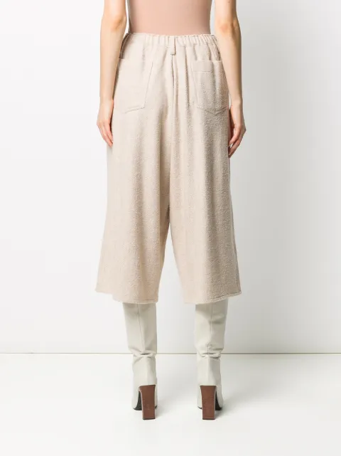 Shop Dusan cropped wide-leg trousers with Express Delivery - Farfetch