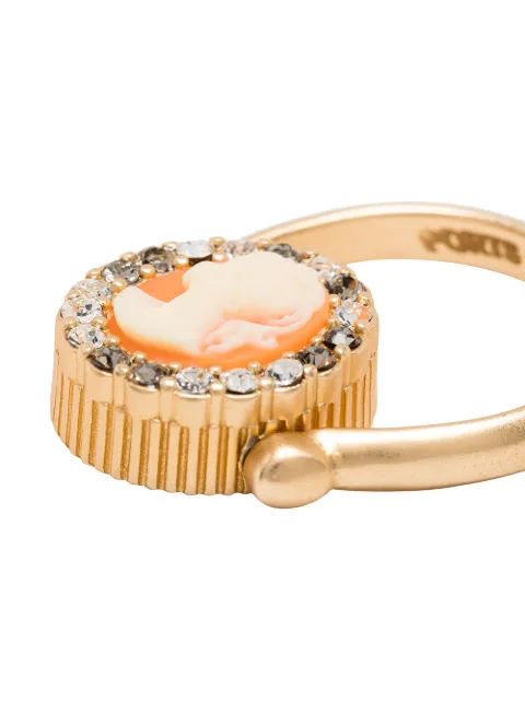 Shop Ports 1961 Cameo Strass ring with Express Delivery - FARFETCH