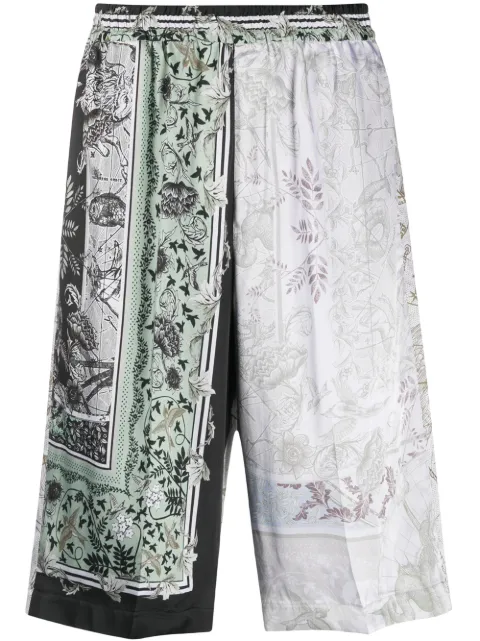 Givenchy Atlantis Printed knee-length Shorts - Farfetch