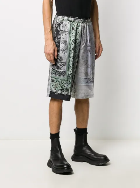Givenchy Atlantis Printed knee-length Shorts - Farfetch