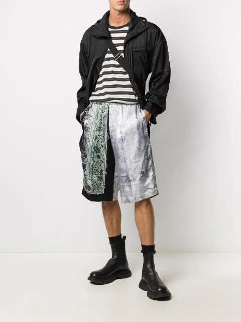 Givenchy Atlantis Printed knee-length Shorts - Farfetch