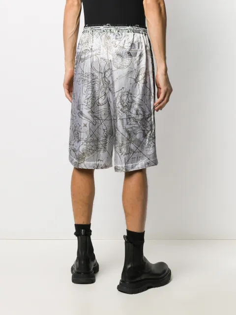 Givenchy Atlantis Printed knee-length Shorts - Farfetch