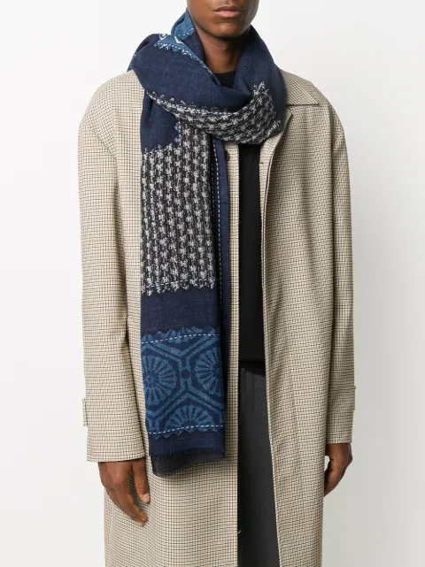 Dell'oglio abstract-print Scarf - Farfetch