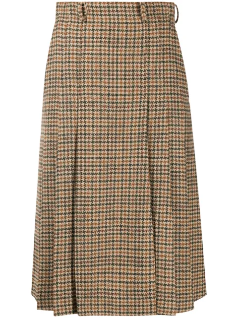 Antonelli plaid-check Skirt - Farfetch