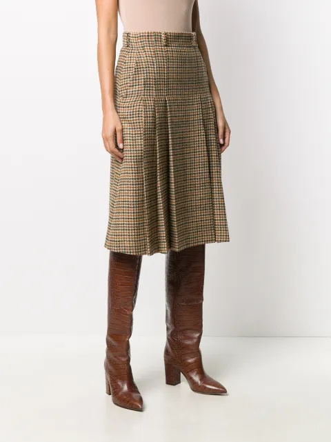 Antonelli plaid-check Skirt - Farfetch