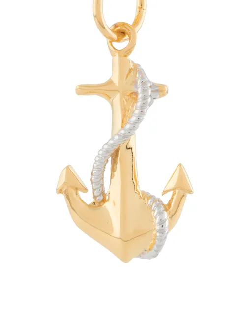 Shop True Rocks anchor hoop earrings with Express Delivery - FARFETCH