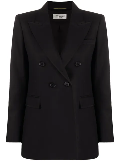 Saint Laurent Jackets for Women | YSL Leather | FARFETCH US