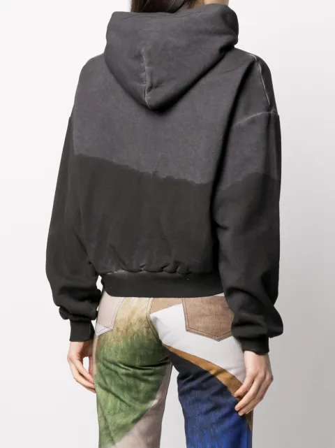 Ottolinger Embroidered Logo Dyed Hoodie - Farfetch