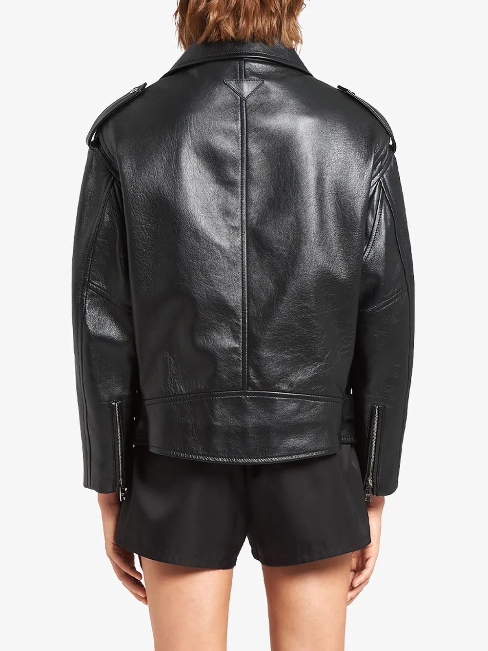 Prada zip-front Biker Jacket - Farfetch