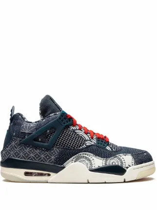 Jordan Air Jordan 4 Retro SE "Sashiko" Sneakers | Blue | FARFETCH QA