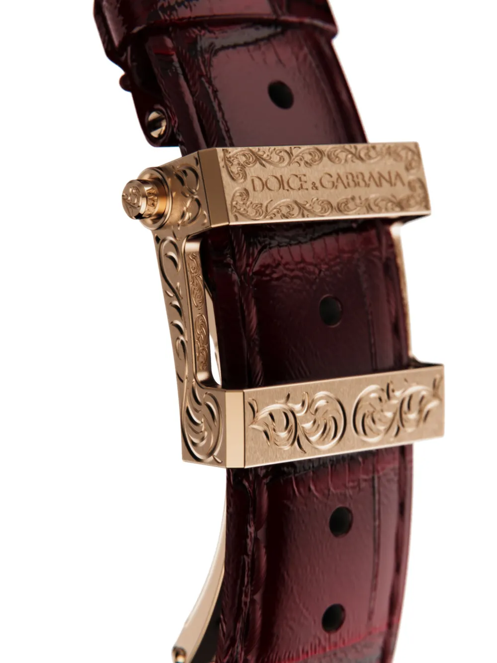 Dolce & Gabbana DG7 Gattopardo 40mm Watch | Red | FARFETCH