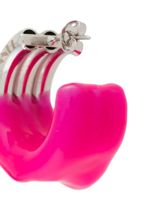 Sunnei Rubber Detail Earrings - Farfetch