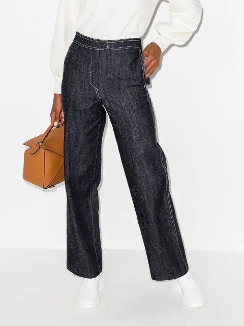 LVIR high-rise wide-leg Jeans - Farfetch