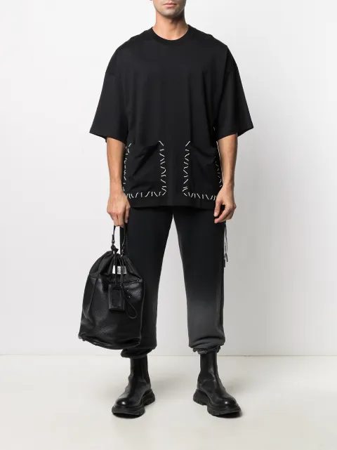 Mastermind World Embroidered short-sleeved T-shirt - Farfetch