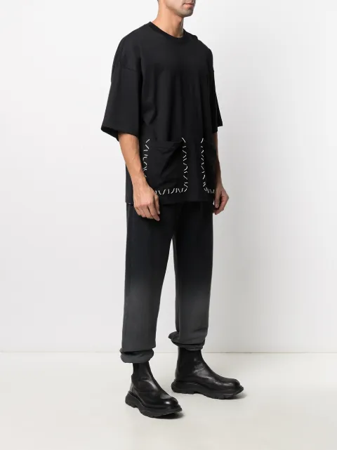 Mastermind World Embroidered short-sleeved T-shirt - Farfetch