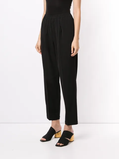 Shop Forte Forte My Pants cropped trousers with Express Delivery - FARFETCH