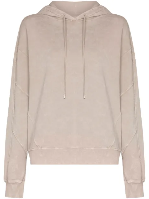Ninety Percent garment-dyed Hoodie - Farfetch
