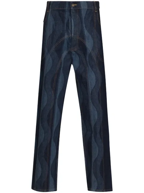 Ahluwalia Tief Sitzende Joy Straight-Leg-Jeans - Farfetch