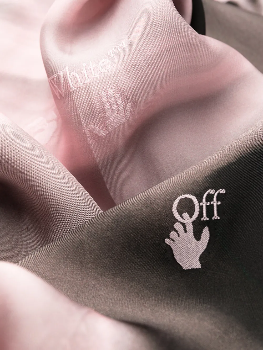 Off-White Liquid Melt tie-ankle Trousers | Black | FARFETCH