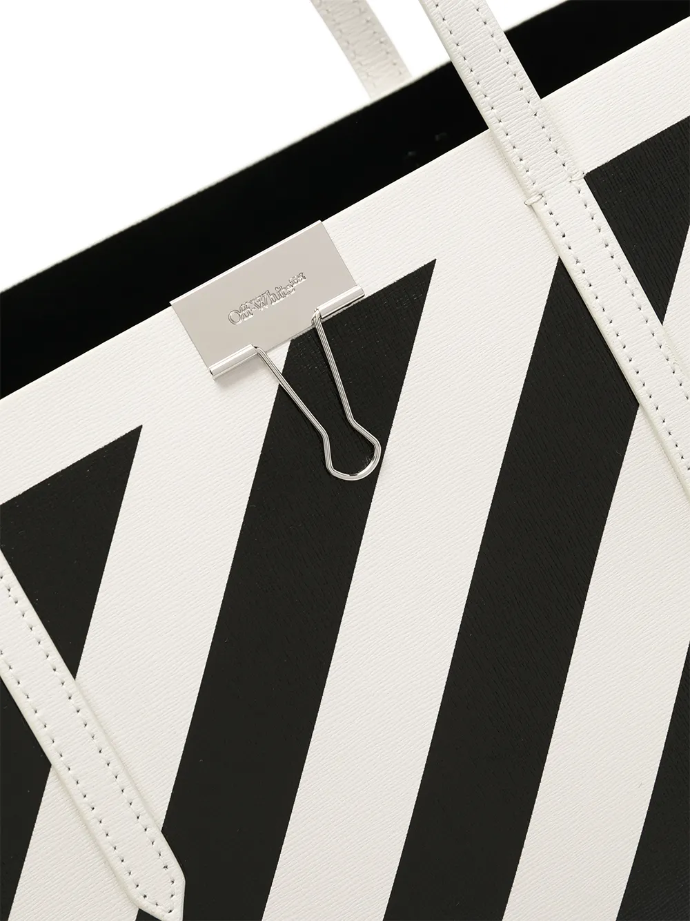 Off-white Diagonal Tote Bag In White | ModeSens