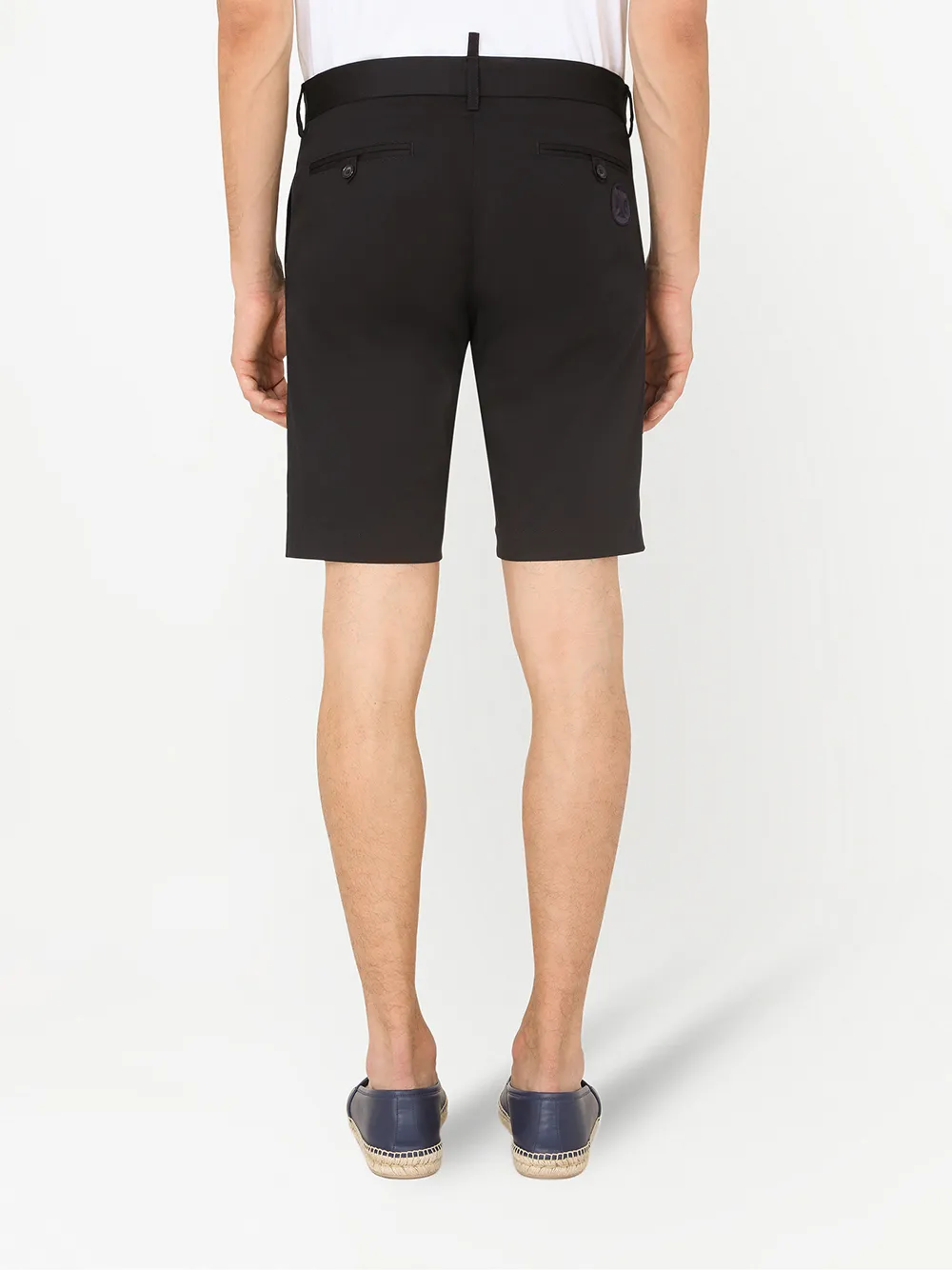 Dolce & Gabbana DG-logo Patch Tailored Shorts - Farfetch