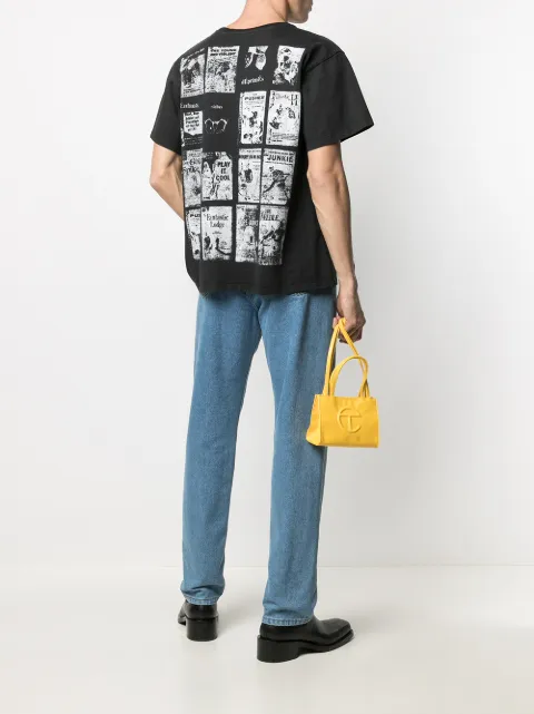 Enfants Riches Déprimés negative-print Short Sleeved T-shirt - Farfetch
