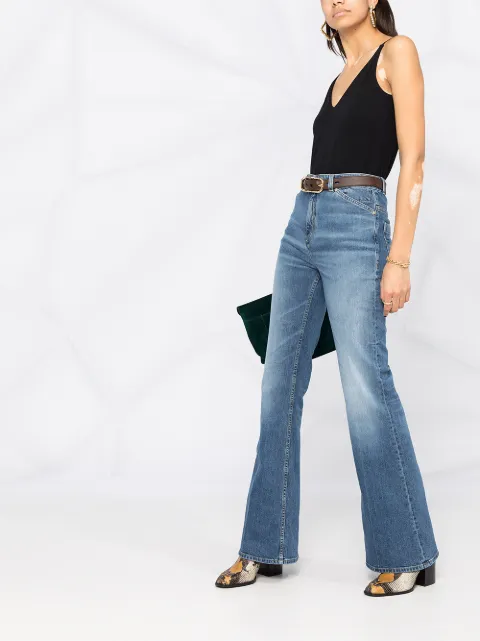 Dorothee Schumacher Love high-rise Flared Jeans - Farfetch