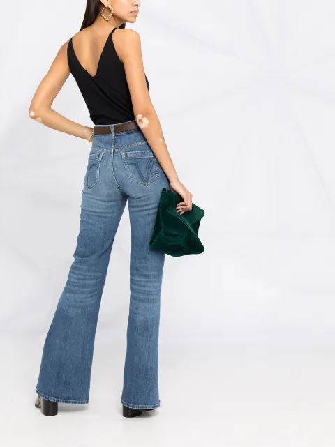 Dorothee Schumacher Love high-rise Flared Jeans - Farfetch