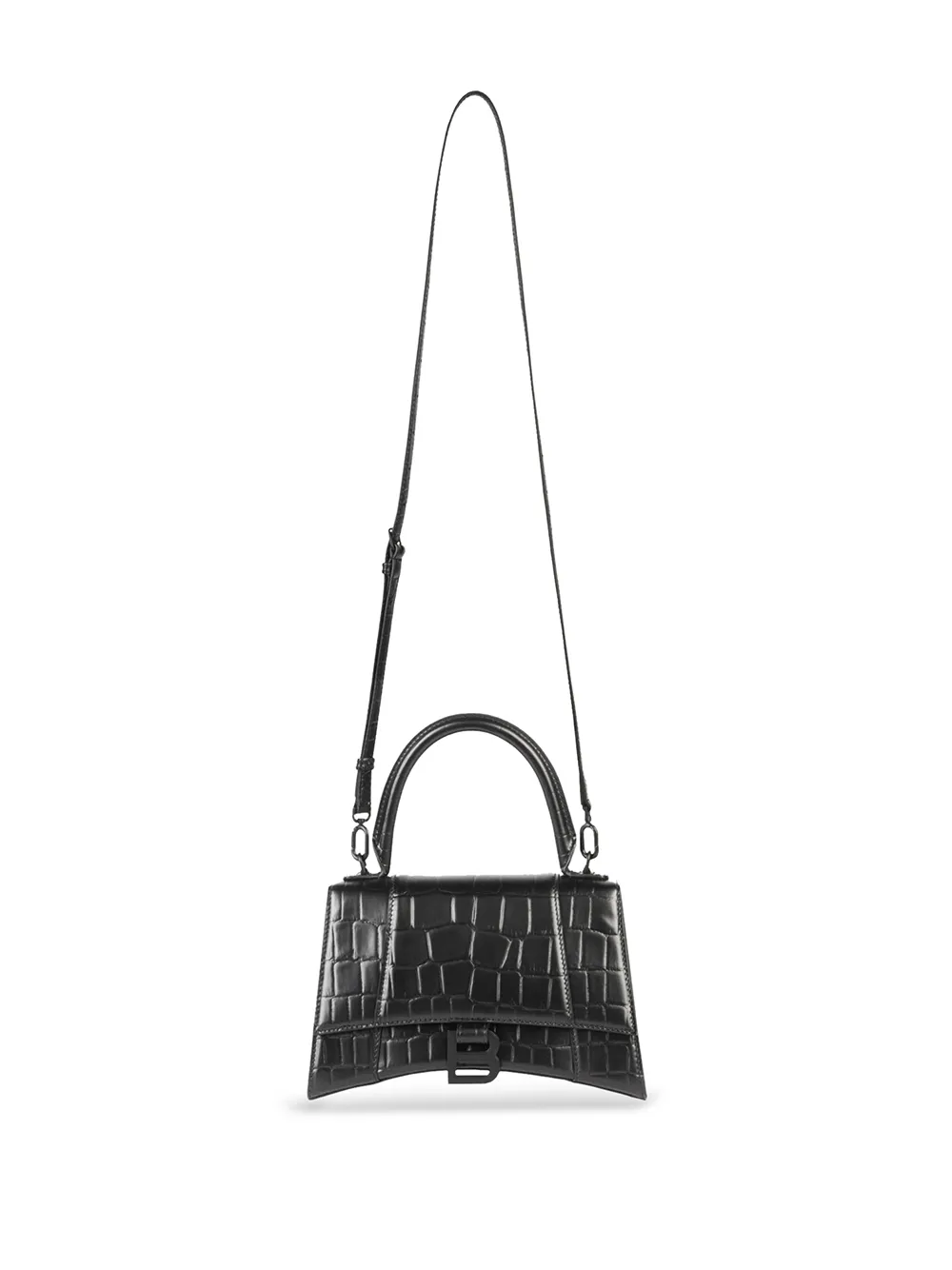 Balenciaga Small Hourglass Top handle Bag Farfetch balenciaga-small-hourglass-top-handle-bag-farfetch