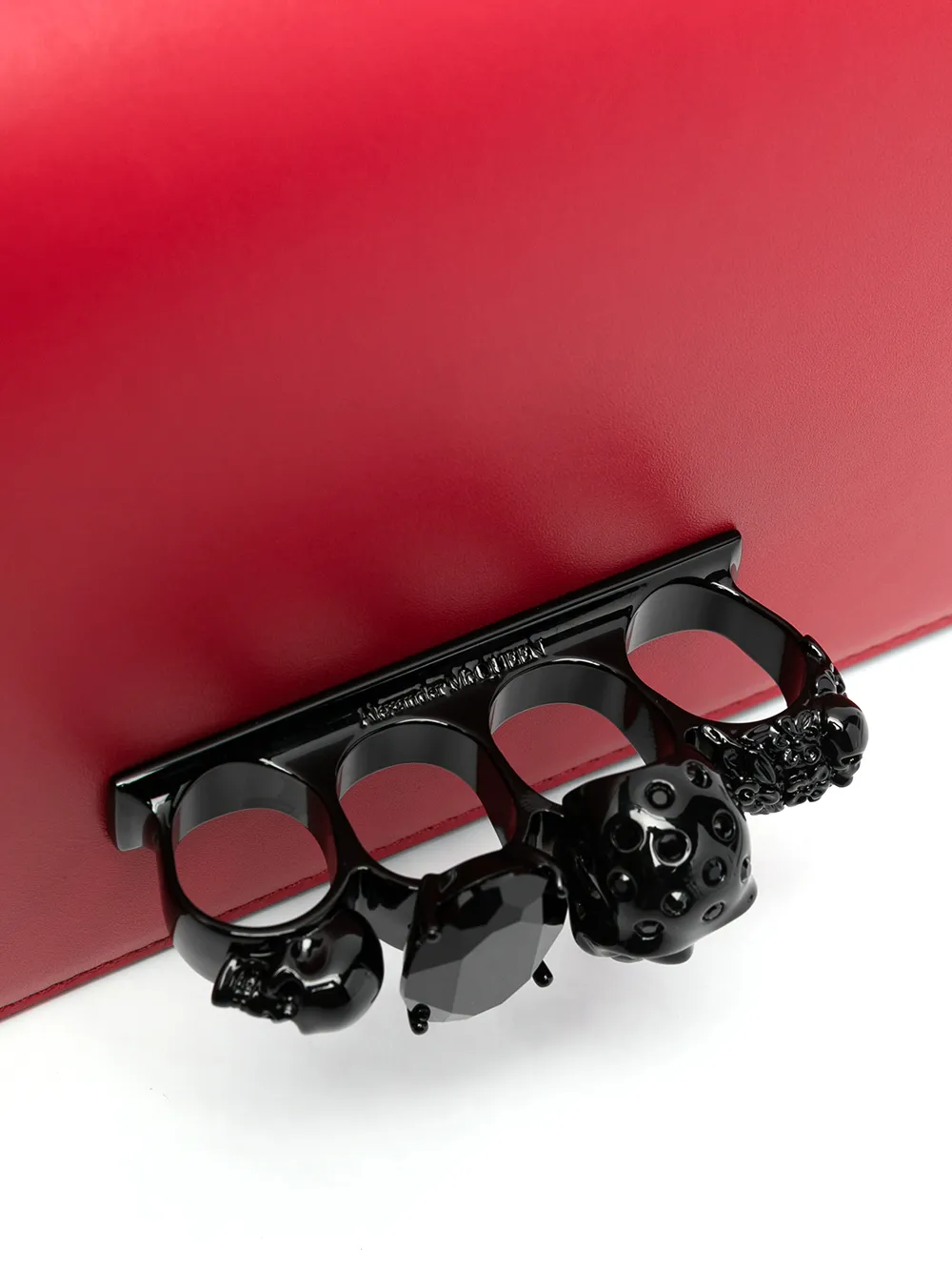 Alexander McQueen Knuckle Duster Shoulder Bag - Farfetch