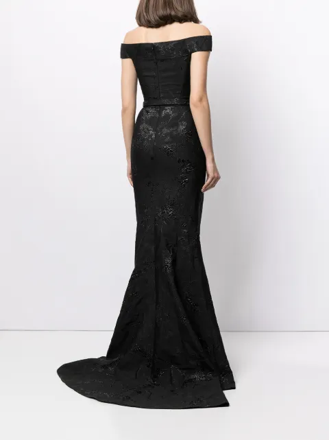 Saiid Kobeisy off-shoulder maxi dress - FARFETCH