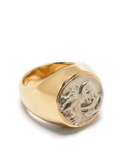 VICTORIA STRIGINI Istros Signet Ring - Farfetch