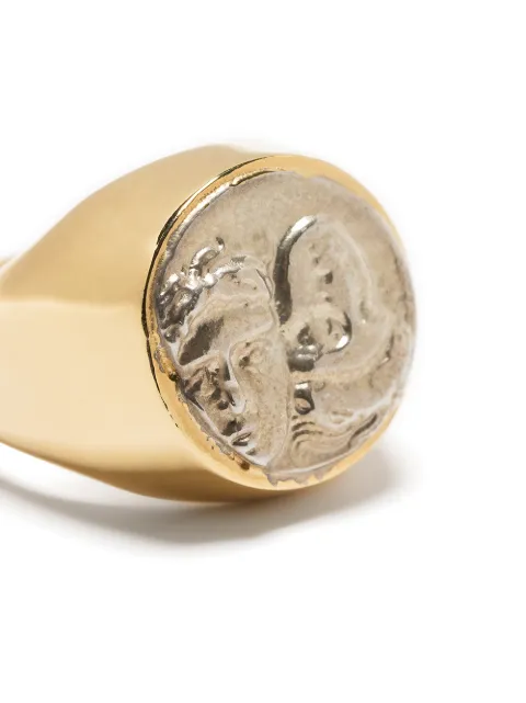 VICTORIA STRIGINI Istros Signet Ring - Farfetch